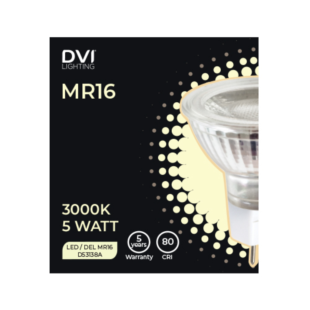 MR16 “Utility” LED – DVI Lighting | Canada’s Leading Lighting Supplier