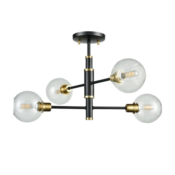 Ocean Drive 4 Light Large Semi-Flush Mount | DVI Lighting | Canada's ...